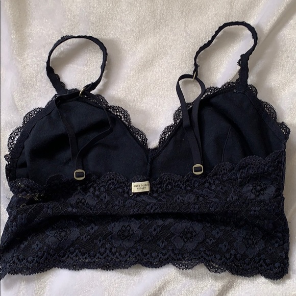 Gilly Hicks | Intimates & Sleepwear | Dark Blue Bralette | Poshmark